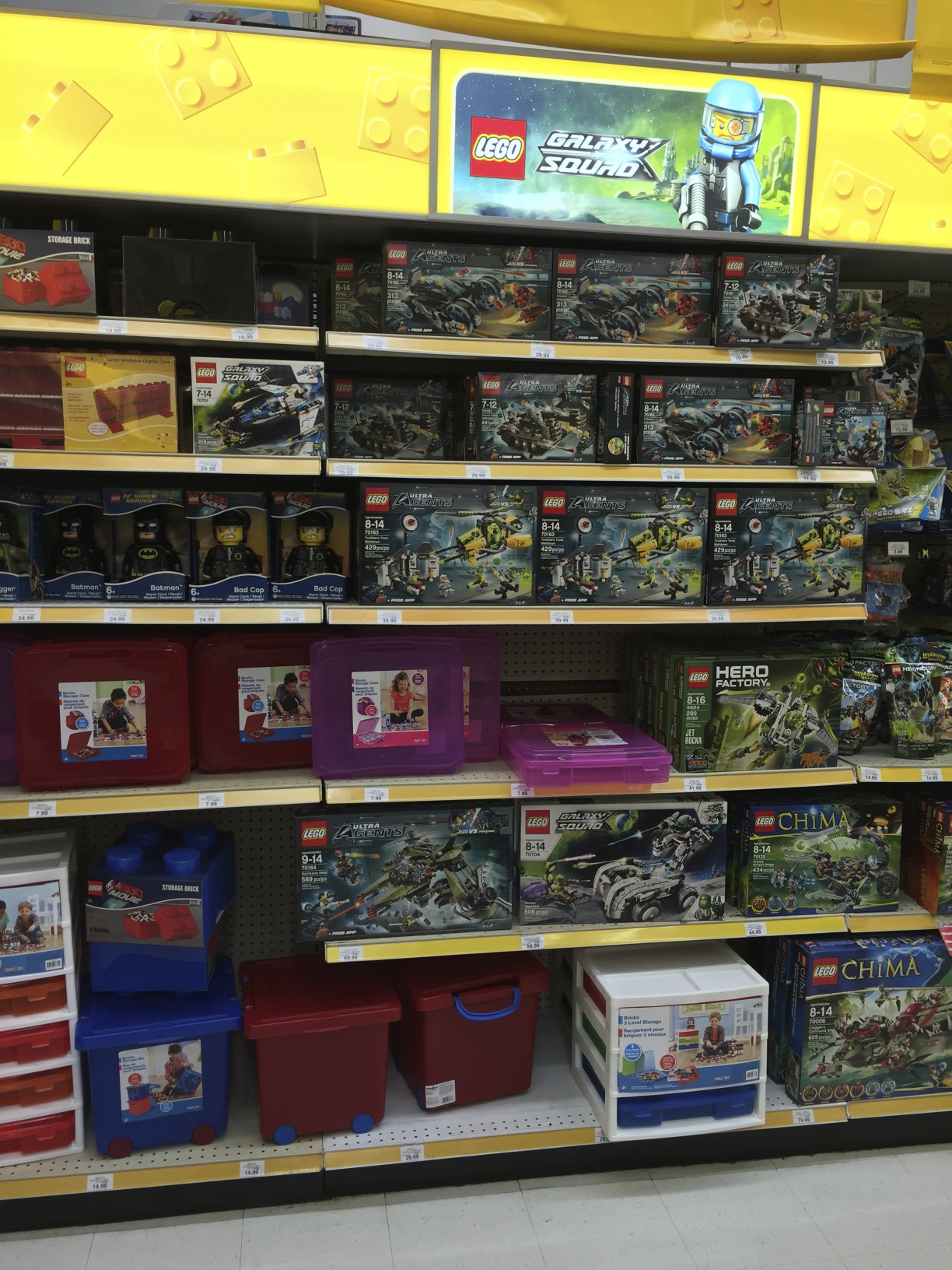 LEGO at Toys R Us, November 2014 – Brick Update